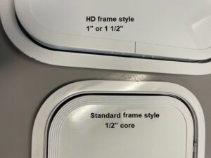 RV Compartment Doors | RV Custom Heavy Duty Baggage Door 3" - All-Rite