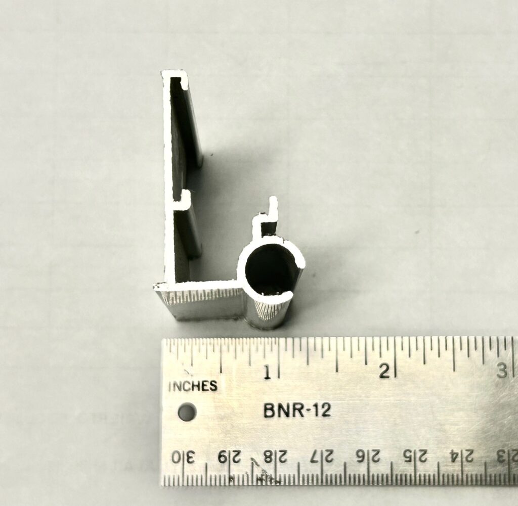 M73 Aluminum RV Insert Awning Rail with Gutter | Custom Manufacturing ...